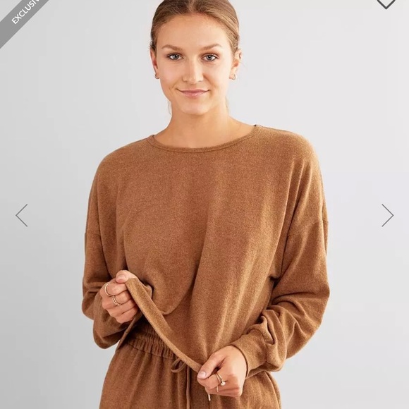 BKE | Tops | Bke Hacci Knit Drop Shoulder Pullover | Poshmark